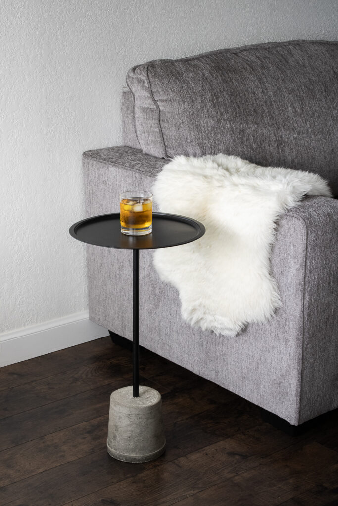 DIY Drink Table Under $15 – Simple and Modern - Casa Refined