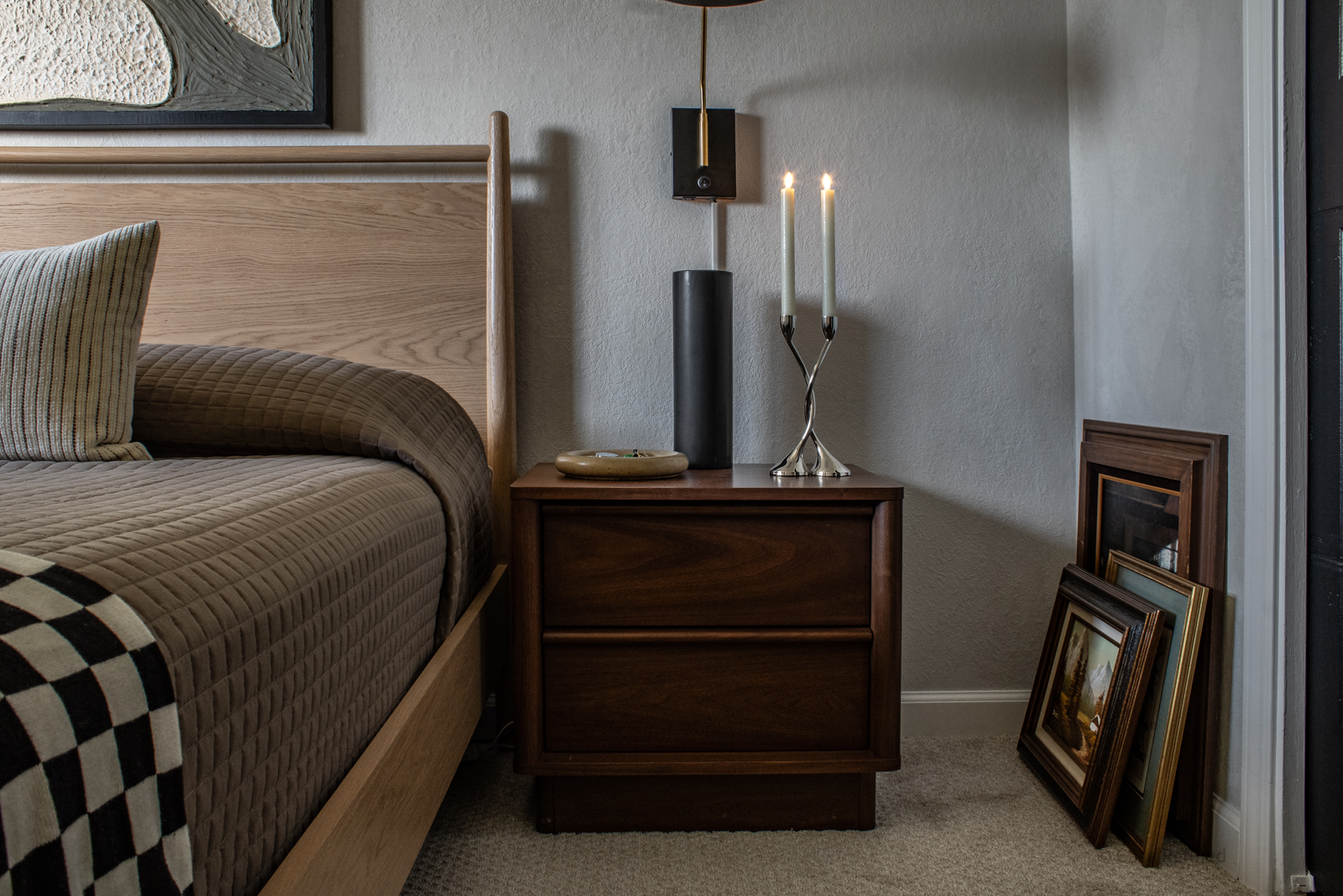 How To Style A Nightstand And Elevate Your Bedroom - Casa Refined