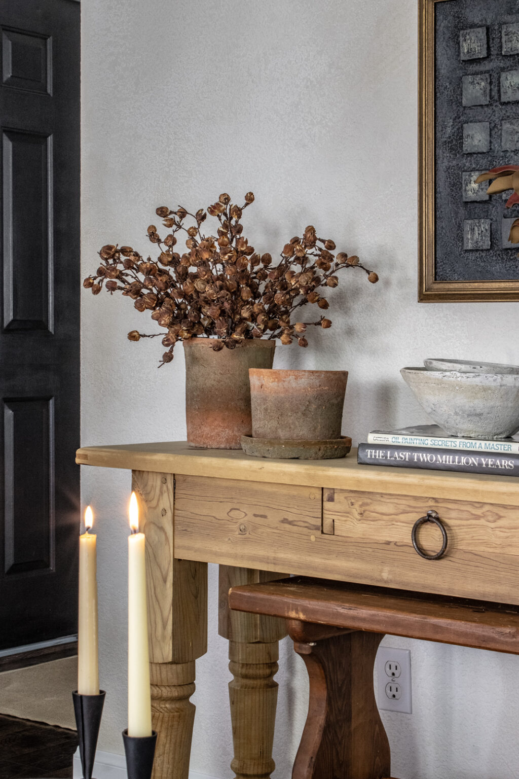 DIY Rustic Console Table Makeover You Need To Know About - Casa Refined